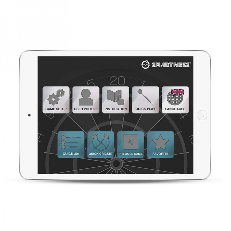 Smart dartboard CARROMCO Smartness Turbo Charger 4.0 | YAKOSPORT.EU
